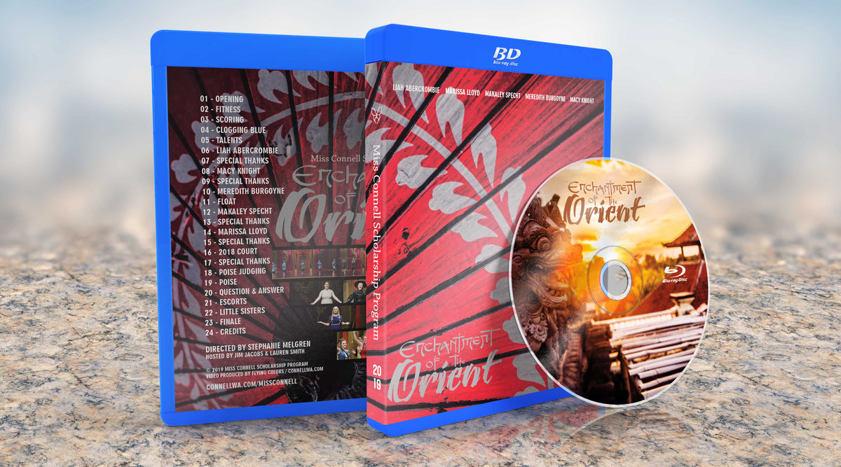 Enchantment of the Orient (Blu-Ray) | Miss Connell 2019 — shop ...