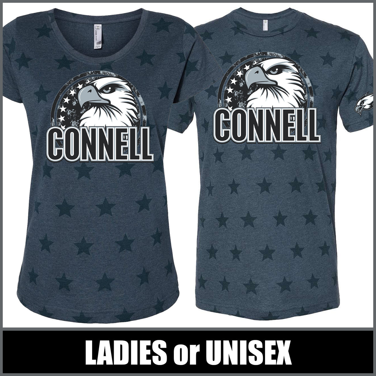 "Regal" Code Five™ Star Tee - Connell Eagles — shop.ConnellWA.com