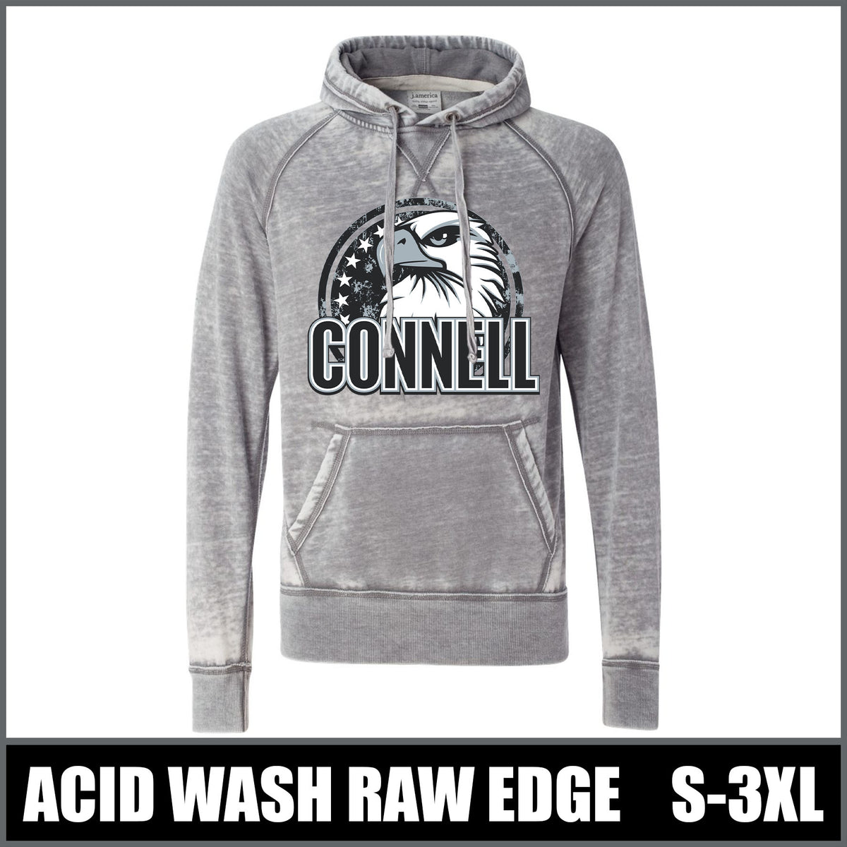 "Regal" Zen Fleece Hoodie - Connell Eagles — shop.ConnellWA.com