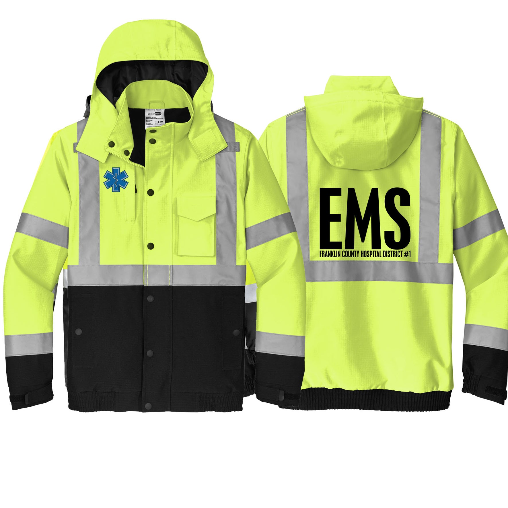 High-Vis Coats - EMS — shop.ConnellWA.com