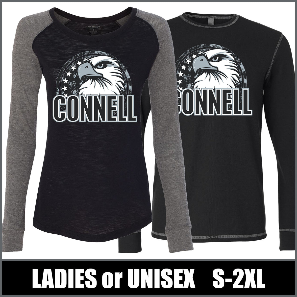 "Regal" Long Sleeve Special Tees - Connell Eagles — shop.ConnellWA.com